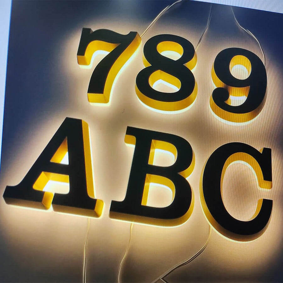 Custom Lighted House Numbers Guide: Design, Install & Maintain | Lit ...
