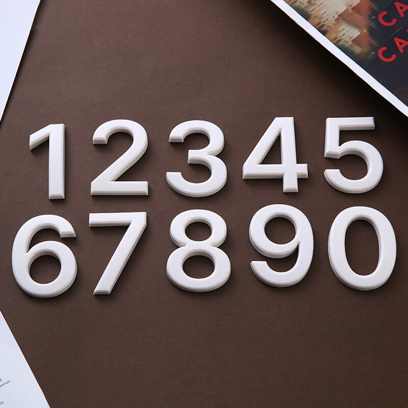 Modern House Number Signs: Stylish, Durable, Custom – LitHouseNumberSigns